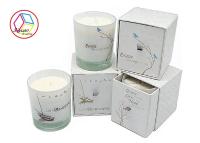 China Luxury Cardboard Candle Boxes , Votive Candle Packaging Boxes for sale