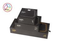 China Custom Luxury Candle Box Hot Stamping CMYK Pantone Printing Eco-Friendly 500pcs MOQ for sale