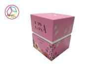 China Eco Friendly Cardboard Candle Boxes / Candle Package Box Spring Color for sale