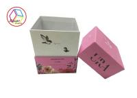 China Eco Friendly Cardboard Candle Boxes / Candle Package Box Spring Color for sale