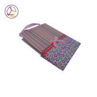 China Customized Foldable Kraft Paper Shopping Bags Large Size Eco Friendly with Logo for sale