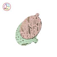 China Custom Food Wrapping Paper Food Safe Material Multifarious Shape for sale