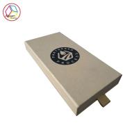 China Brown Gift Packing Box One Color Printing Raw Material Customized Service for sale