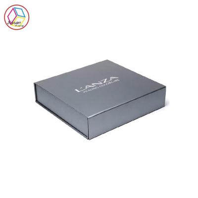China Custom Cosmetic Gift Paper Box with Embossed Logo ISO9001 Certified 250gsm for sale