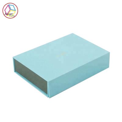 China Custom Sliding Cosmetic Gift Box Rectangle Shape 250gsm Grey Board for sale