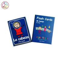 China Custom Full Color Print Kids Educational Game Cards OEM Service 8-15 Days for sale