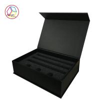 China FSC Black Color CCNB Fancy Paper Gift Box for Cosmetics Custom Size 250gsm for sale