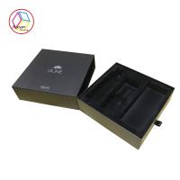 China Custom Cardboard Cosmetic Gift Box with Flocking Blister Matte Lamination 500pcs MOQ for sale