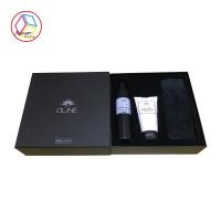 China Custom Cardboard Cosmetic Gift Box with Flocking Blister Matte Lamination 500pcs MOQ for sale