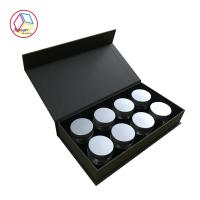 China Matte Lamination Clamshell Cosmetic Paper Box For Bottled Face Cream Package for sale