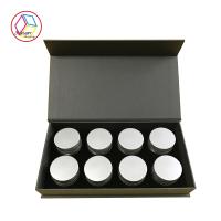 China Matte Lamination Clamshell Cosmetic Paper Box For Bottled Face Cream Package for sale