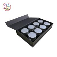 China Matte Lamination Clamshell Cosmetic Paper Box For Bottled Face Cream Package for sale