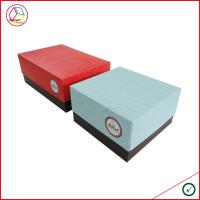 China Custom Printed Foldable Cupcake Boxes Ivory Board Food Grade 500pcs MOQ for sale
