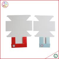 China Custom Printed Foldable Cupcake Boxes Ivory Board Food Grade 500pcs MOQ for sale