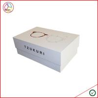 China White Coated Paper Rigid Gift Boxes for Phone Packaging 250gsm Customizable for sale