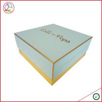 China 4mm Gold Foil Matte Lamination Chocolate Packaging Box Die Cutting for sale