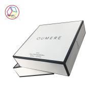 China White Two Pieces EVA Insert Cosmetic Gift Box For Perfume Packaging for sale