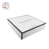 China White Two Pieces EVA Insert Cosmetic Gift Box For Perfume Packaging for sale