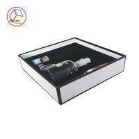 China White Two Pieces EVA Insert Cosmetic Gift Box For Perfume Packaging for sale