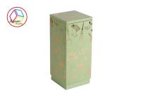 China Hot Stamping Ivory Board Cosmetic Storage Box 5x5x20cm Full Color Printing for sale