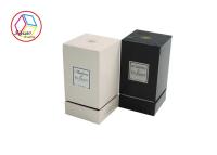 China Hot Stamping Ivory Board Cosmetic Storage Box 5x5x20cm Full Color Printing for sale