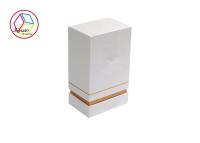 China Hot Stamping Ivory Board Cosmetic Storage Box 5x5x20cm Full Color Printing for sale