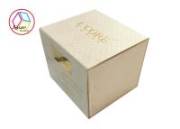 China Matte Varnish Cosmetic Gift Box Membrane Surface With PVC Insert for sale