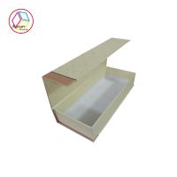 China Full CMYK Color Printing Cosmetic Gift Box With Debossing Effect Flip Structure for sale