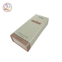China Full CMYK Color Printing Cosmetic Gift Box With Debossing Effect Flip Structure for sale