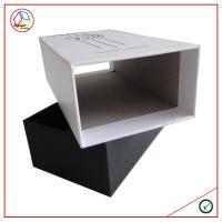 China White Fancy Paper Gift Box Pen Packing Rectangular Sliding Box Matt Lamination for sale