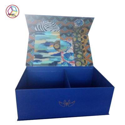 China Custom Matte Lamination Rectangular Gift Box 1000000pcs Supply Kraft Paper for sale