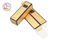 China Custom Foldable Rectangular Cardboard Gift Boxes for 40ml Perfume Packaging for sale