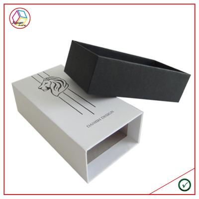 China Customized Rectangular Cardboard White Box for Gift Packaging 500pcs MOQ for sale