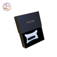 China Anti Scratch Lamination Black Hot Stamped Craft Gift Box 2mm Thick Cardboard for sale