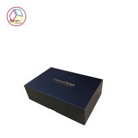 China Anti Scratch Lamination Black Hot Stamped Craft Gift Box 2mm Thick Cardboard for sale
