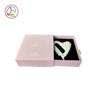 China Pink Cardboard Slide Open Boxes For Cosmetic Products Package for sale