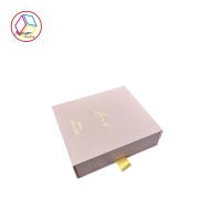 China Pink Cardboard Slide Open Boxes For Cosmetic Products Package for sale