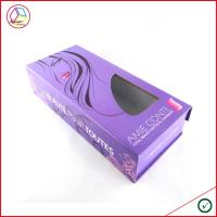 China CMYK Printing Cubic Shape Magnetic Paper Box For Eye Lash Package for sale