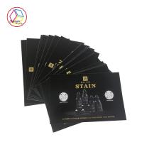 China Full Color Printing Rectangular Coated Paper Gift Cards Matte Varnishing for sale