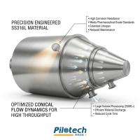 China 316SS Corrosion-Resistant Centrifugal Spray Dryer with 80 kg/h Evaporation Capacity for Acid Alkali Solution Processing for sale
