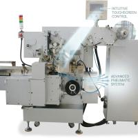 China Multi-Purpose High-Speed Three Dimensional Automatic Wrapping Machine BTB-600M Box Film Overwrapping System for sale