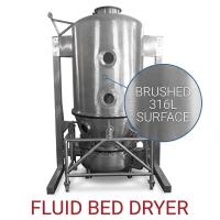 China Multi Function Fluid Bed Granulator Coater 30-120kg Batch 316L GMP Design for sale