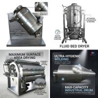 China Static Vacuum Tray Dryer 32 Trays 35-150C No Particle Shape Damage for sale