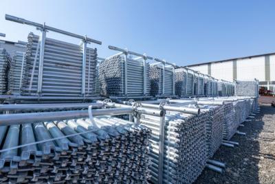 China Hot Dip Galvanizers Q235 Steel Frame Galvanized Ringlock Scaffold System for sale