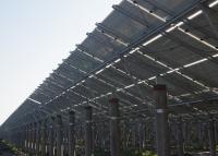 China Galvanized Solar Panel Mounting Structure , C Profile Solar Module Mounting Structure for sale