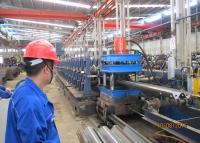 China High Intensity Highway Guardrail Systems , Cold Formed Steel Guardrail Posts for sale