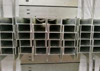 China Hot Rolled Highway Guardrail Systems , Galvanized Surface Guardrail H Beam Post for sale