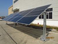 China Corrosion Resistant Solar Panel Mounting Structure Single Axis System for sale