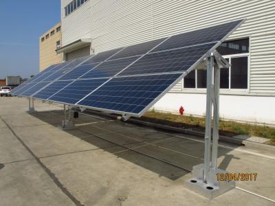 China Corrosion Resistant Solar Panel Mounting Structure Single Axis System for sale