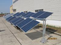 China Hot Rolled Coils Solar Panel Mounting Structure Double Axis Tracker System for sale